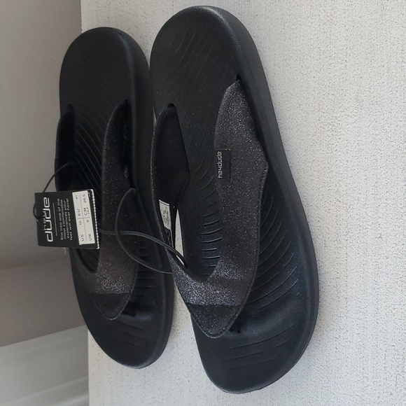 Hey Dude | Shoes | Hey Dude Meg Sandals Black Glitter | Poshmark